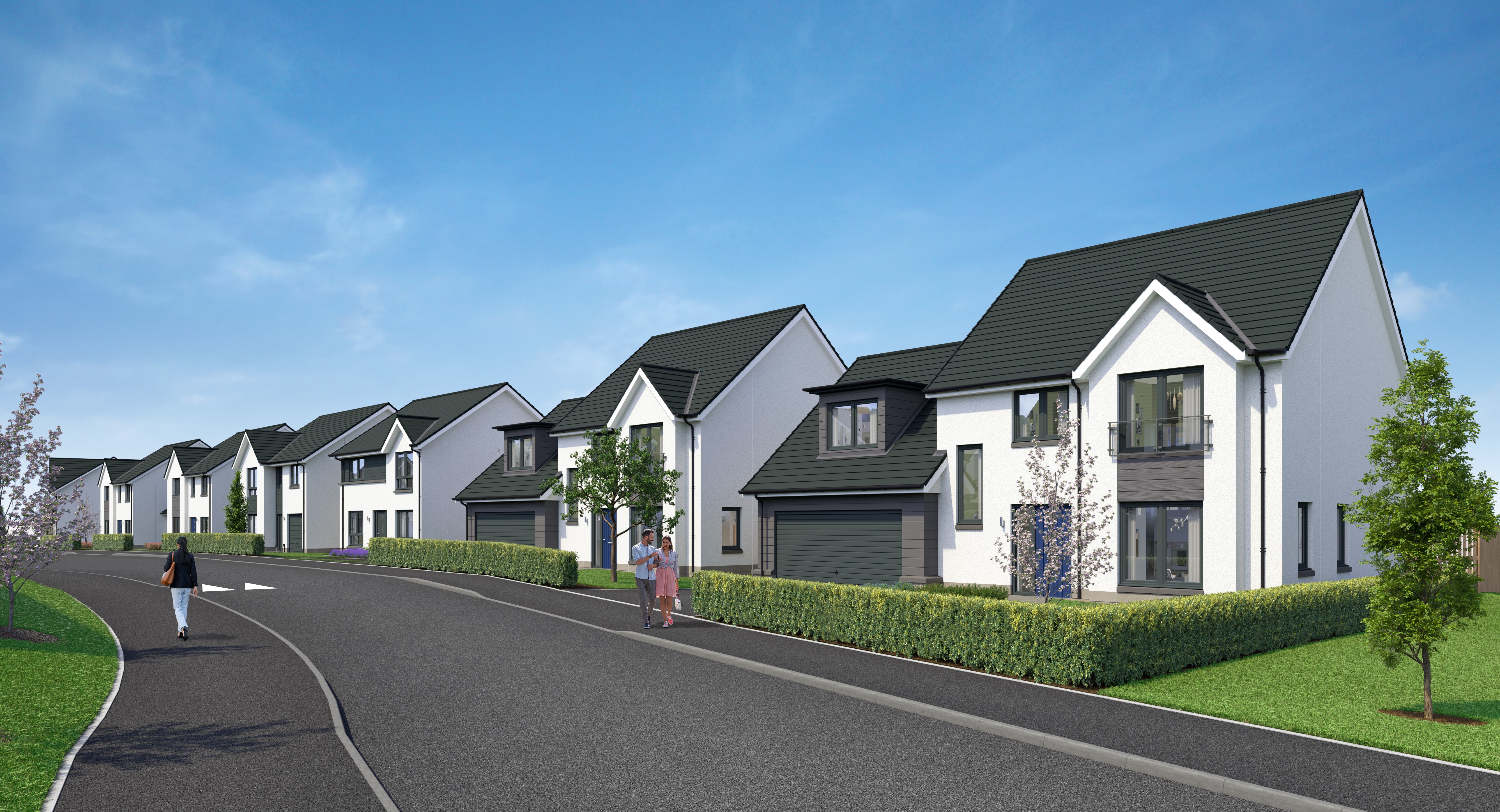 New Homes in Slackbuie, Inverness | 3 & 4 Bedrooms at Fairview Heights