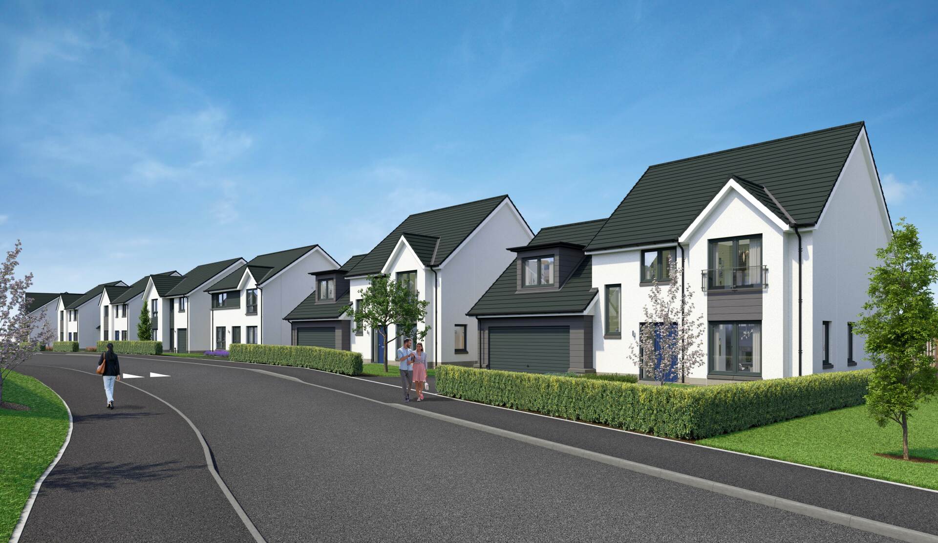 New Homes in Slackbuie, Inverness | 3 & 4 Bedrooms at Fairview Heights