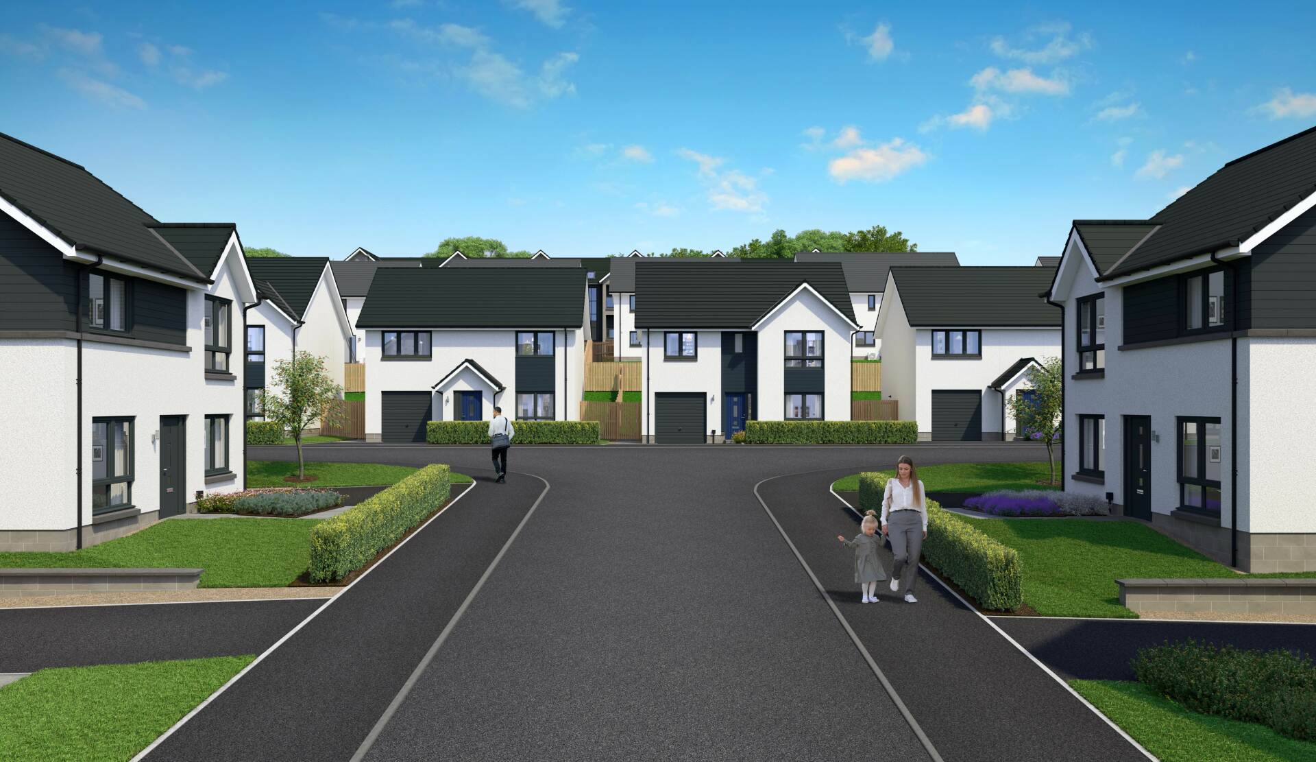 New Homes in Slackbuie, Inverness | 3 & 4 Bedrooms at Fairview Heights